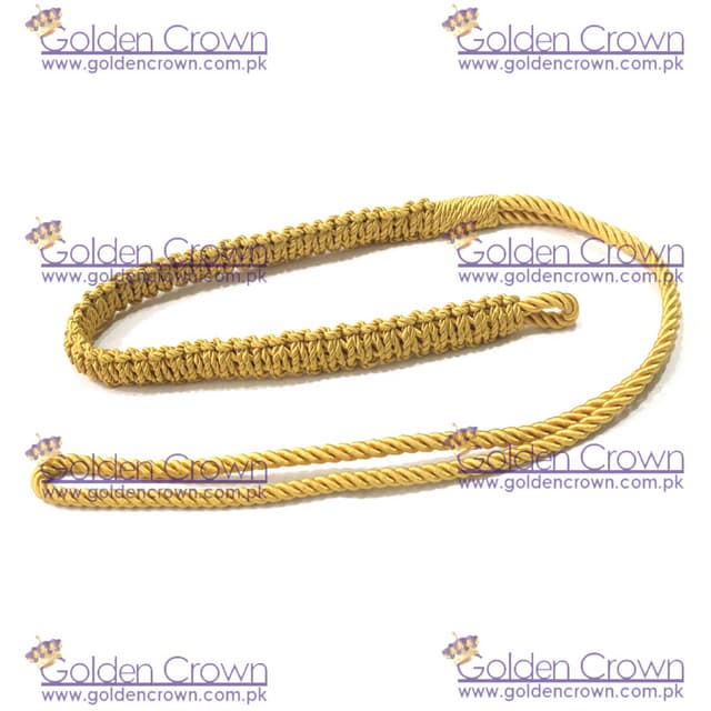 British army uniform braided lanyard yellow | PDF