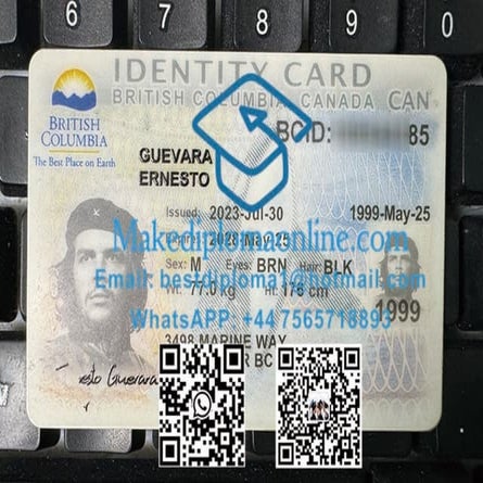 Bcid Card Canada British Columbia Identity Card Buy Canada Identity