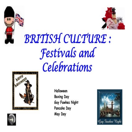 British festivals and celebrations | PDF