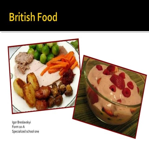 British food | PPT