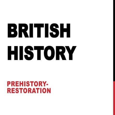 British history 1 | PPT