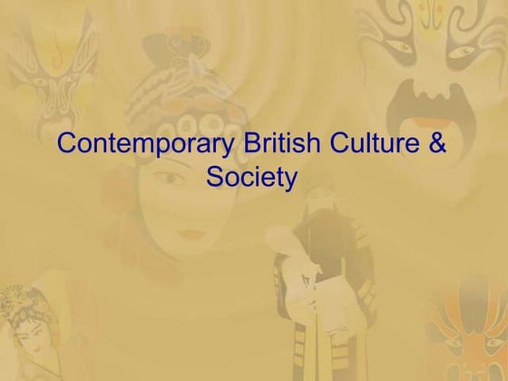 The british culture | PPTX