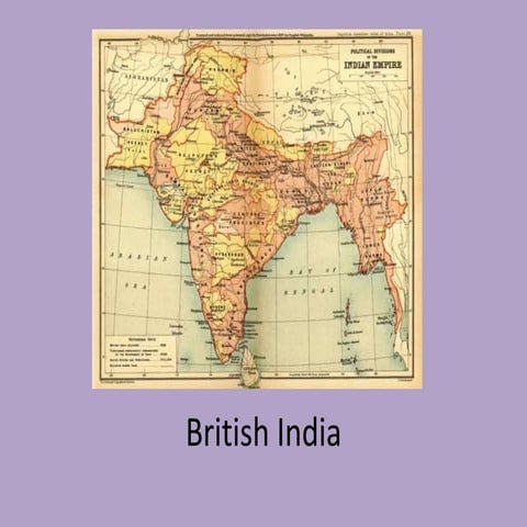 British rule in India | PDF