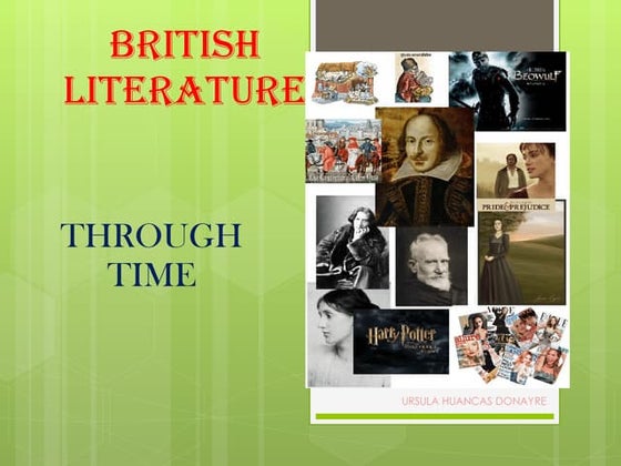 Timeline and Characteristics of British Literature | DOC