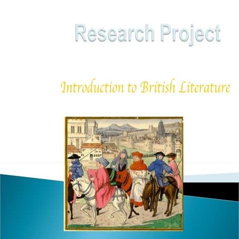 British Literature Project | PPT