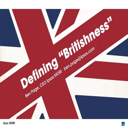 Defining "Britishness" - Ben Page | PDF