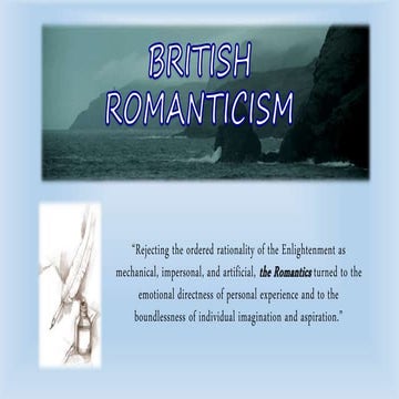 British romanticism | PPSX