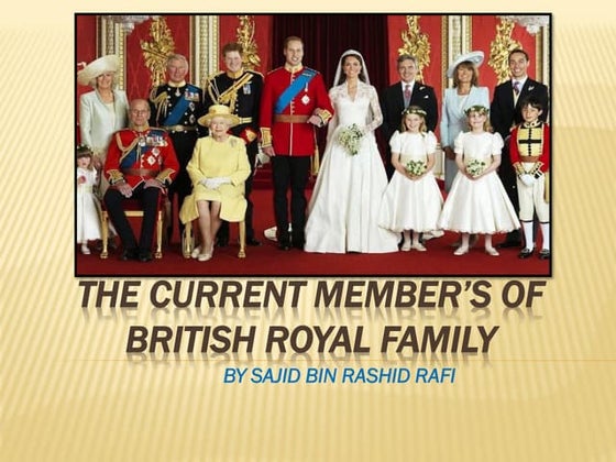 British Royal Family | PPTX