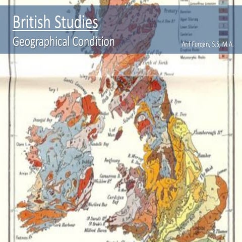 British studies geographical condition | PPT
