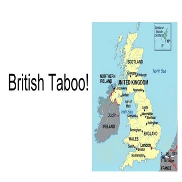 British taboo! | PPTX