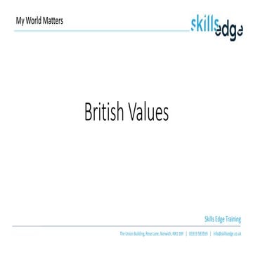 British Values | PPT