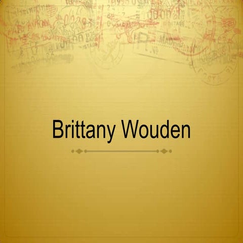 Brittany wouden | PPT