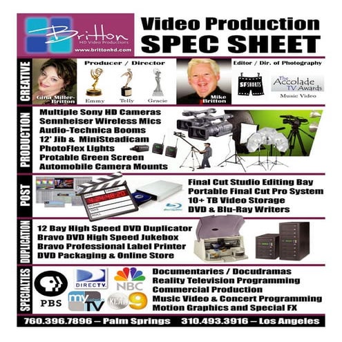 Mike Britton presentations
