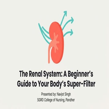 Nephron ppt by navjot singh bsc nursing student | PDF