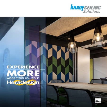 Knauf Ceiling Solutions - Wood Wool Solutions | PDF