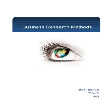 Business Research Methods | PDF | Physics | Science