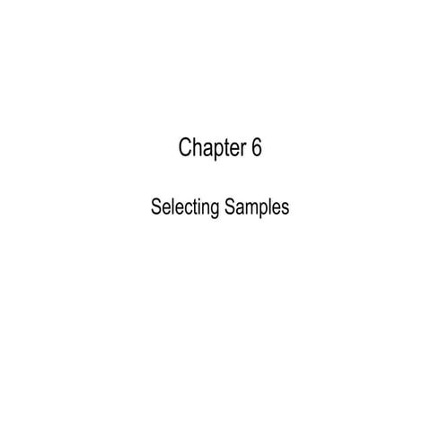 BRM 7- Selecting Samples (Lecture 2).ppt