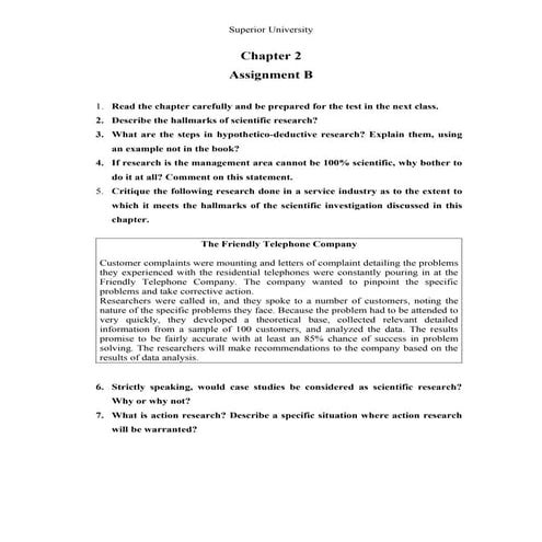 Brm assignments | DOC