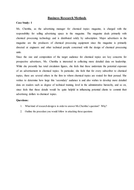 MBA Project Step by Step Guide | PDF