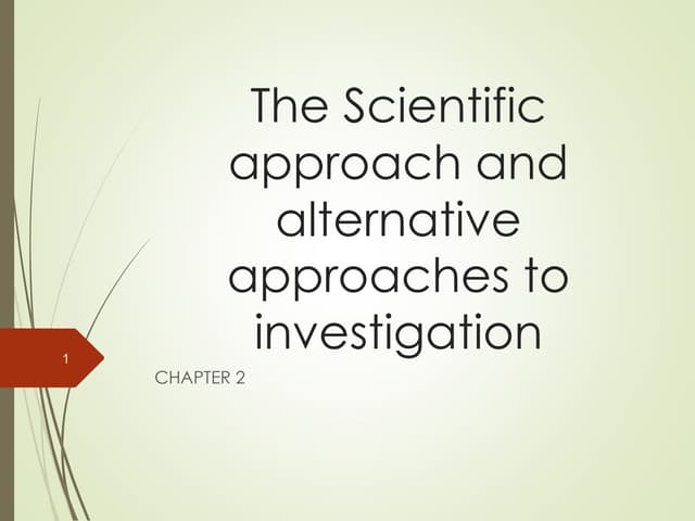The Hallmarks of Scientific Research | PPT