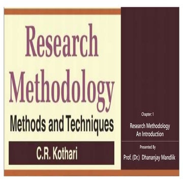 Brm chapter 1 | PPTX