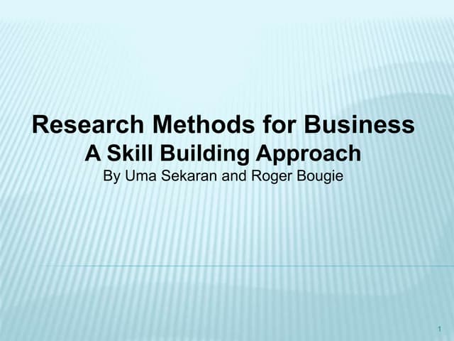 The Hallmarks of Scientific Research | PPT