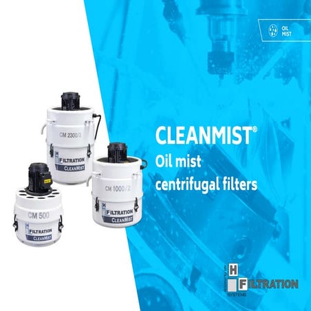 CLEAN MIST - OIL MIST CENTRIFUGAL FILTER | PDF