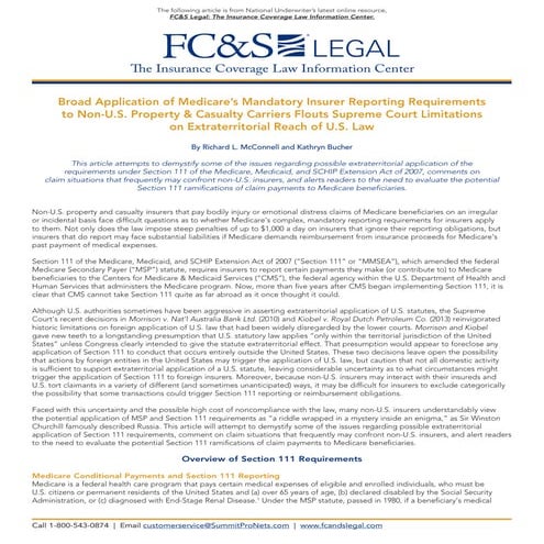 Mrc White Paper Mmsea Section 111 | PPSX