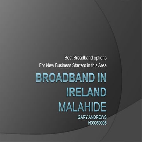 Broadband in ireland | PPT