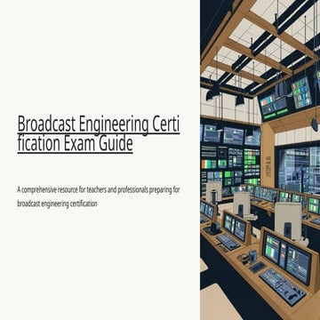 Broadcast-Engineering-Certification-Exam.pptx