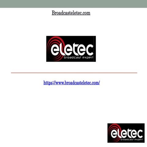 Broadcasting Antennas from Eletec Broadcast.pptx