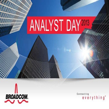 Broadcom profile | PDF