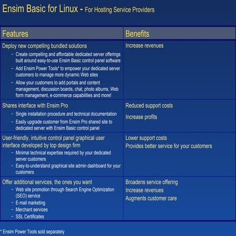 Broadens service offering Increase revenues | PPT