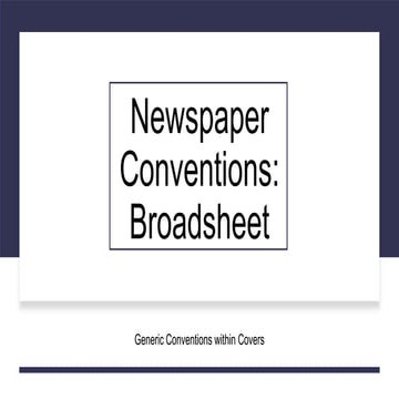 TABLOID Conventions.pptx
