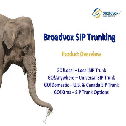 Broadvox Product Overview | PPT
