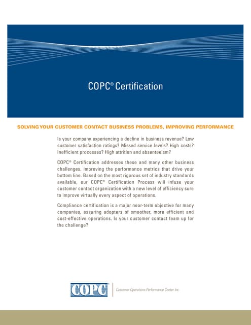Copc brief | PPTX
