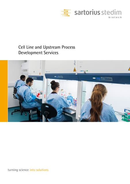 Cell line development services | PDF