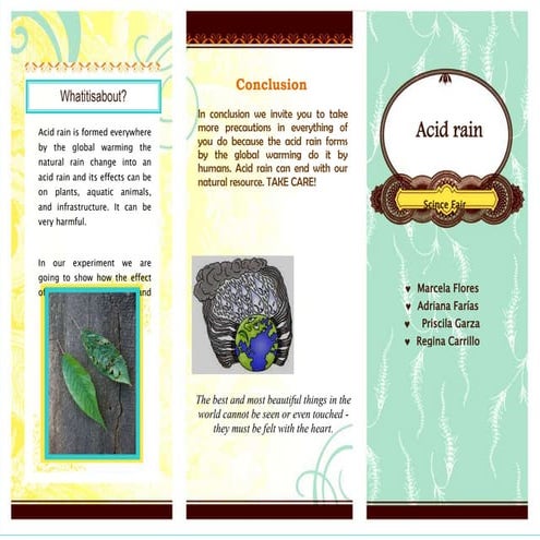 Brochure Science Fair #5 | DOCX
