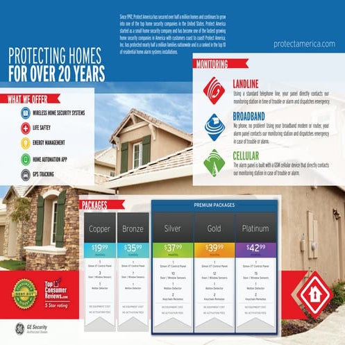 Protect America Home Security Systems Information Pack | PPT
