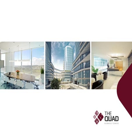 The Quad Business Towers - Brochure | PDF