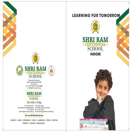 SRCS Brochure - Best CBSE Boarding School in Indore | Admissions Open ...