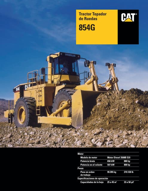 Catalogo Excavadora Hidraulica - 345DL CAT (español) | PDF