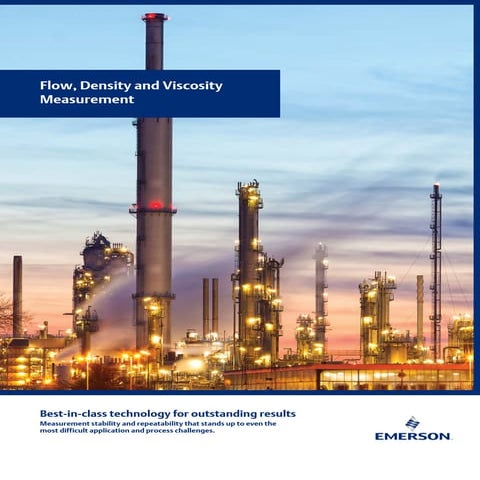 Brochure emerson-flow-density-measurement-micro-motion-en-64622 | PDF ...