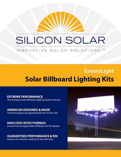 Silicon Solar Brochure - AutoSol Car Solar Battery Maintainers ...