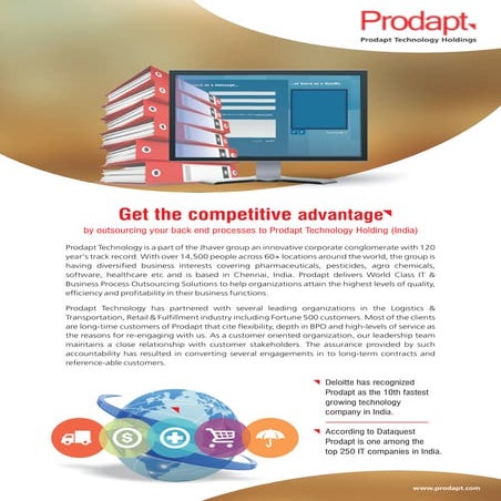 Prodapt Technology - Corporate Profile | PDF