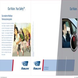 Mobileye C2-270 Brochure german | PDF
