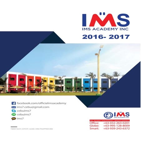 Brochure trường Anh ngữ IMS | PDF