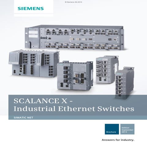 Brochure industrial-ethernet-switches-english | PDF