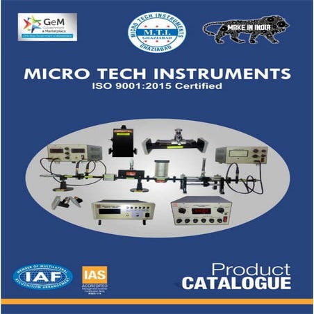 Power Supply And Laboratory Equipments By Micro Tech Instruments | PDF