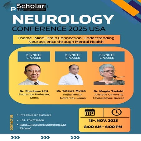 Neurology Conference 2025 - Join prestigious Event | PDF